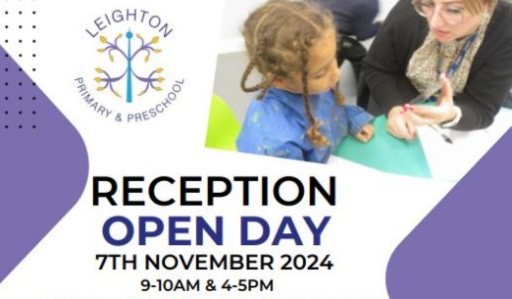 Leighton Primary & Pre School - Open Day 7th November 2024